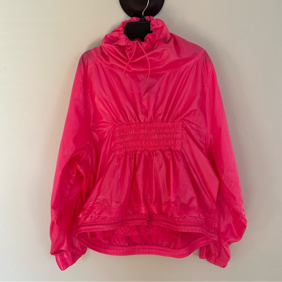 Jackets & Coats | Stella Mccartney X Adidas Hot Pink Nylon Jacket ...